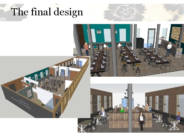 Hospitality Design Introduction to the brief To design