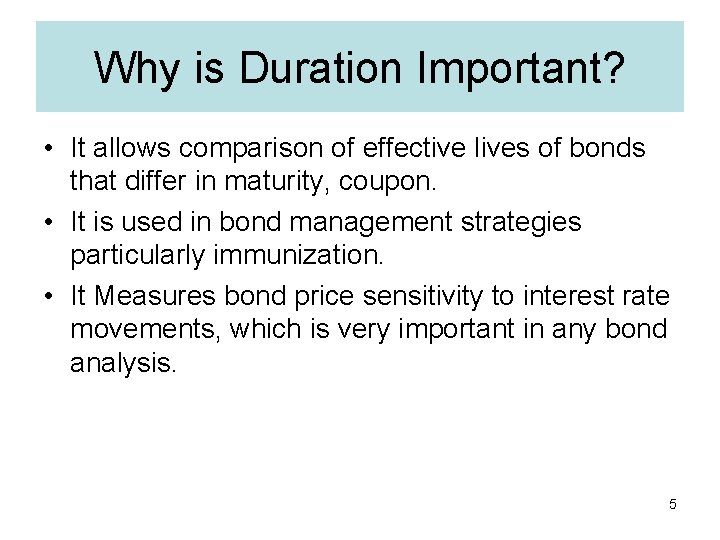 INVESTMENT ANALYSIS PORTFOLIO MANAGEMENT Lecture 30 Dr Shahid