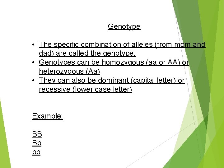 Important to know before getting started Female Male