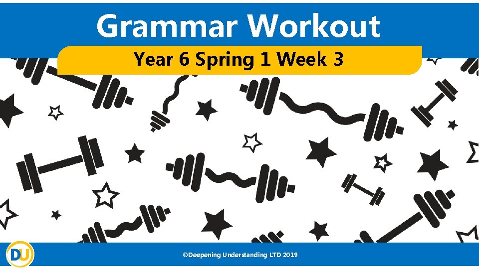 Grammar Workout Year 6 Spring 1 Week 3