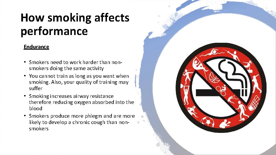 Substance use and their negative impact on performance