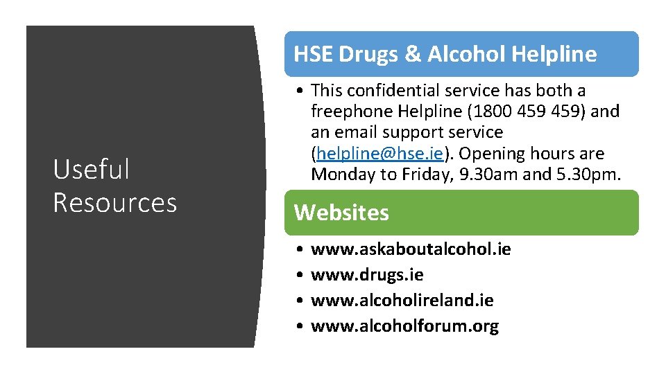 Substance use and their negative impact on performance