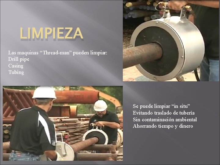 MANTENIMIENTO DE ROSCA THREADMAN IMPORTANCIA DEL MANTENIMIENTO Toda