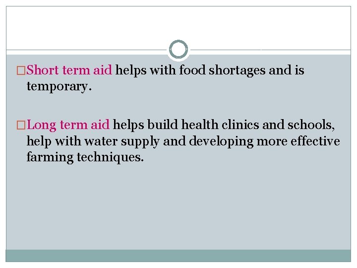 Quality of Life Basic Needs Basic needs are