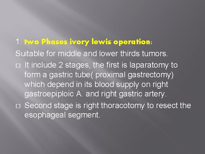 Neoplasms of the esophagus Benign tumors benign epithelial
