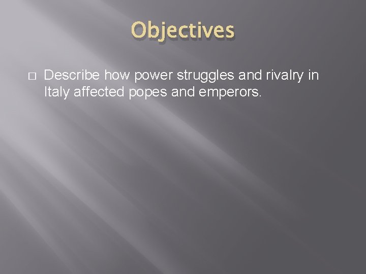 NEED FOR CHURCH REFORM CONFLICT BETWEEN POPE EMPEROR
