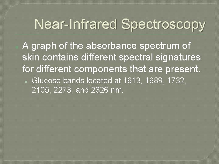 Noninvasive Glucose Testing Eric Murray Tim Ficarra Barbara
