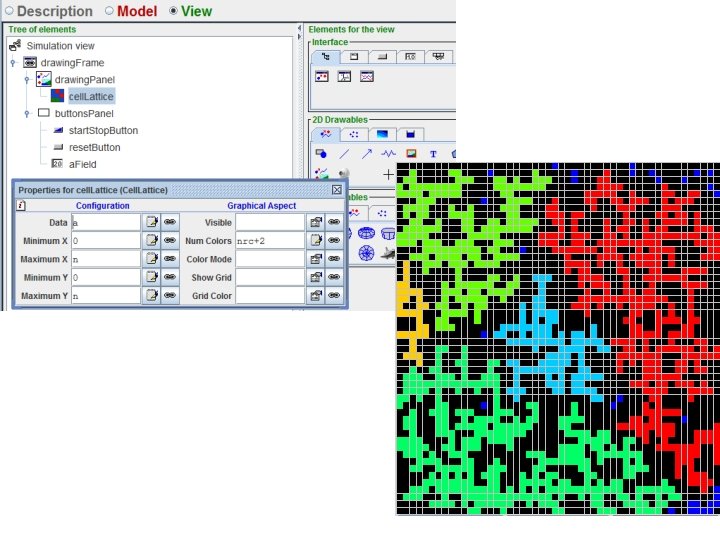 Diffusion limited aggregation model Invented in 1981 by