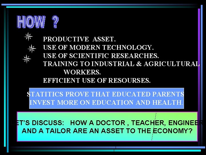 POPULATION IS AN ASSET NOT A LIABILITY PEOPLE