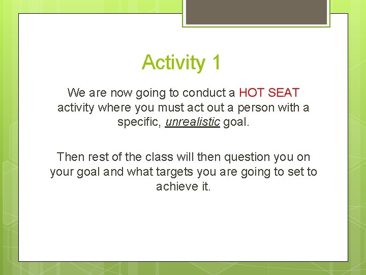 LLW Personal Development Concept of Self Learning Objectives