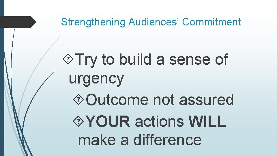 Public Speaking Persuasion Week 11 Every Speech Has