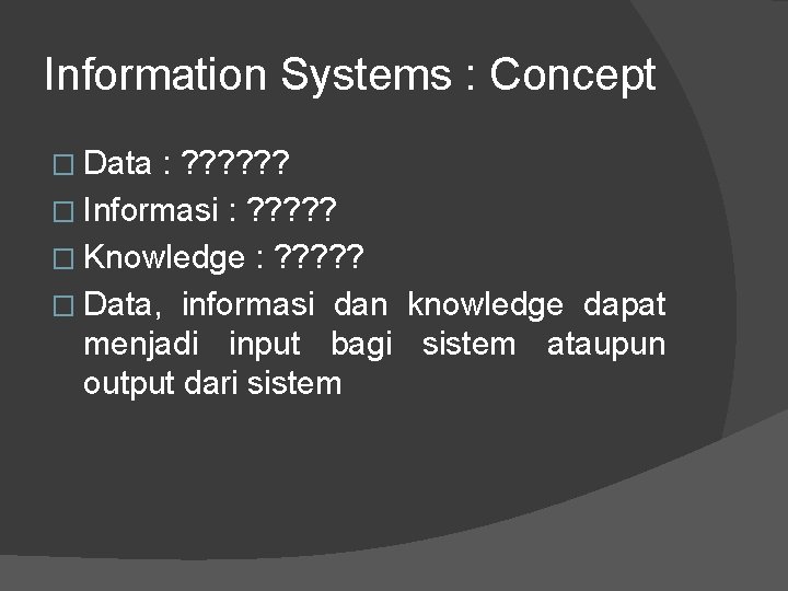 INFORMATION TECHNOLOGIES Concept and Management Information Systems ...