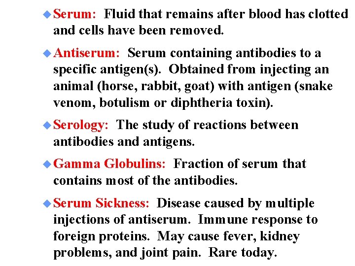 The Immune Response The Immune Response Immunity Ability