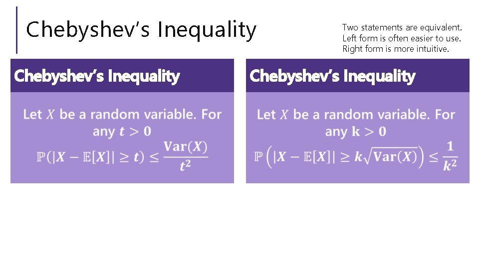 Tail Bounds Continued CSE 312 Summer 21 Lecture