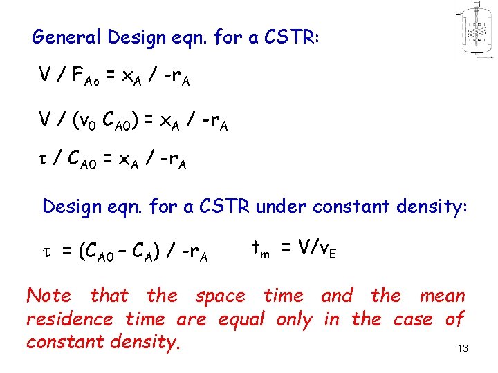 CONTINUOUS IDEAL REACTORS A SARATH BABU 1 Continuous