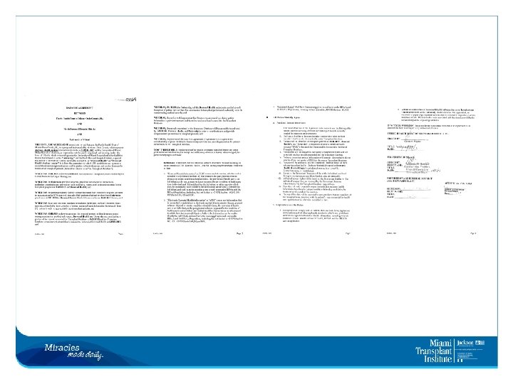 OTTR The Transplant Business Objectives Introduction Change management
