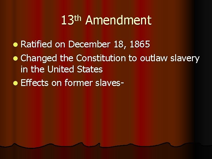 Chapter 20 Reconstruction Types of Reconstruction l Physical