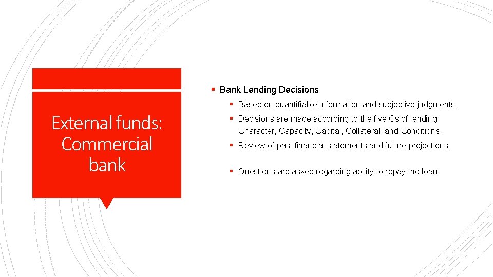 The Financial plan and Source of capital Lets