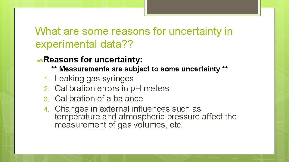 AICE Marine Scientific Method Part 2 Theories Types