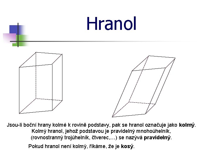 Hranol Matematika 7 ronk Kvdr c a b