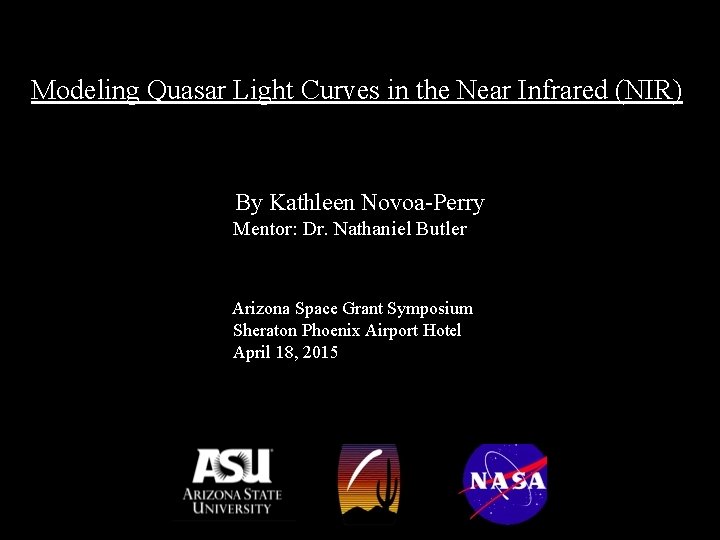 Modeling Quasar Light Curves in the Near Infrared