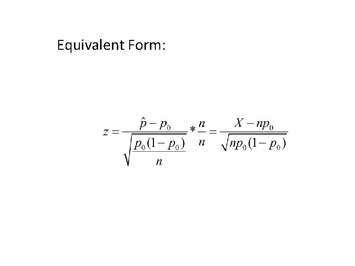 6 5 One and Two sample Inference for