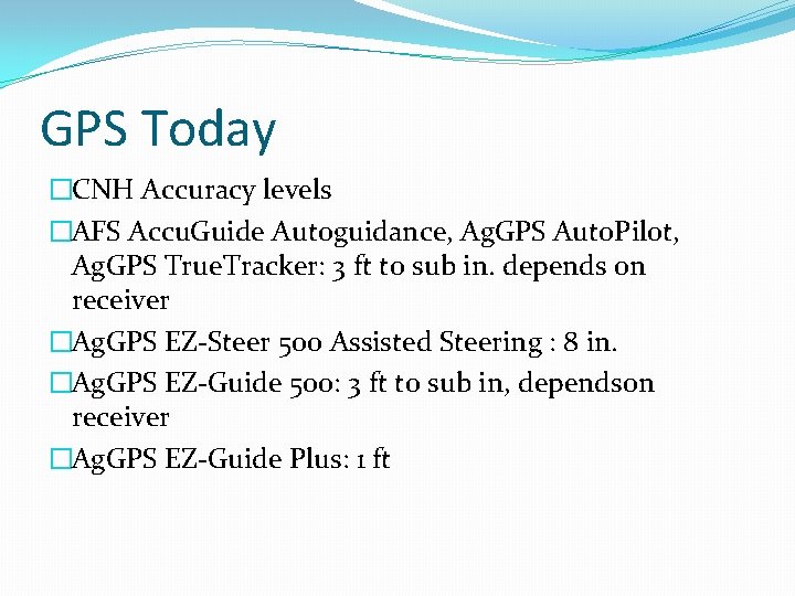 Precision Agriculture Past and Present Justin Ludwig Background