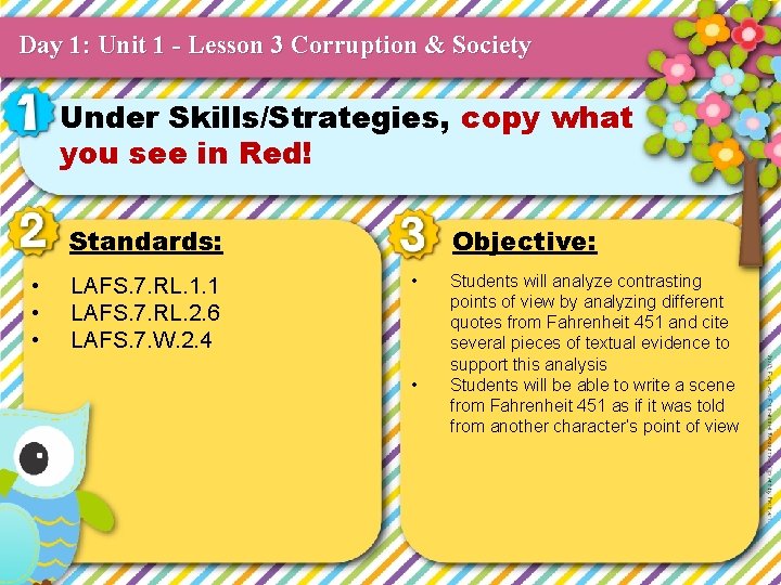 Day 1 Unit 1 Lesson 3 Corruption Society