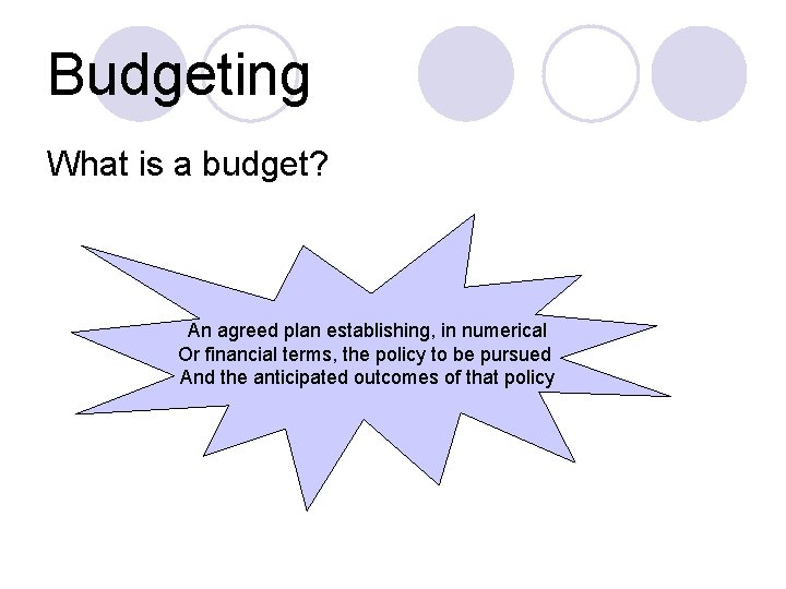 Btec Business Studies Unit 2 Assignment 4 Budgeting