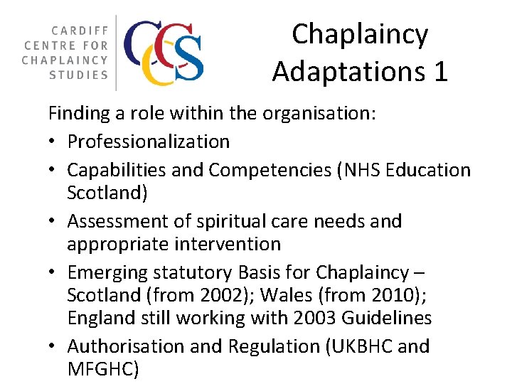 Managing Spiritual Care Contemporary Healthcare Chaplaincy and Public