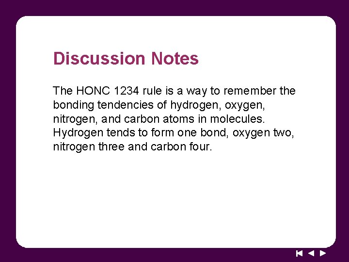 Molecular Structure HONC if You Like Molecules Bonding