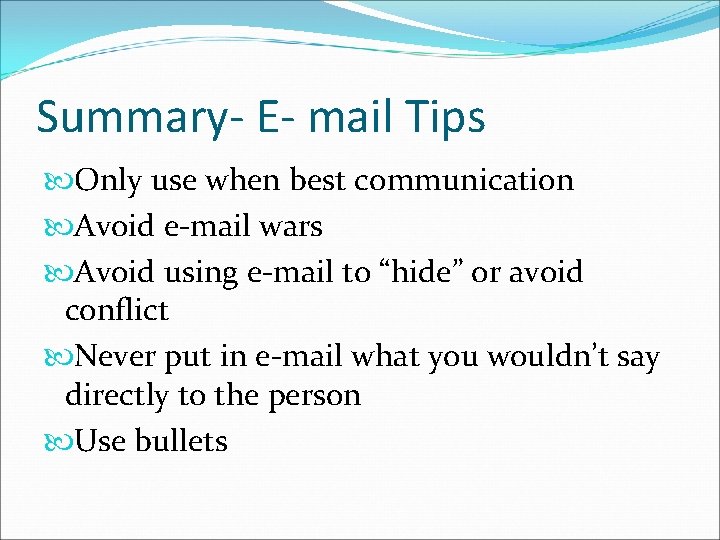 Business Communications Best Practices for Effective E mail