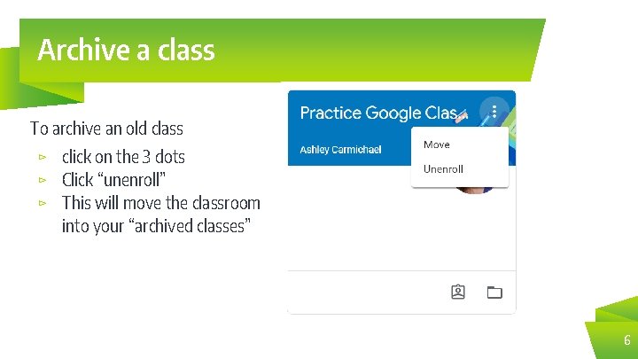 Google Classroom for Students Presented by ETS 1