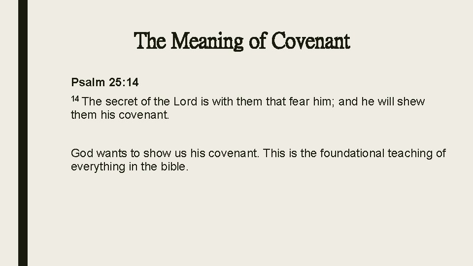 THE COVENANTS AND THE HEBREW RITUALS BLOOD COVENANT