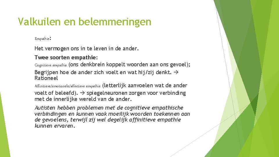 Valkuilen bij hulpverlenen 1 Voor je als docent