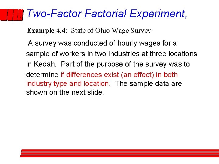 CHAPTER 3 Analysis of Variance ANOVA PART 3