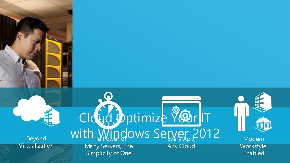 Windows Server 8 Beta Cloud optimize your IT
