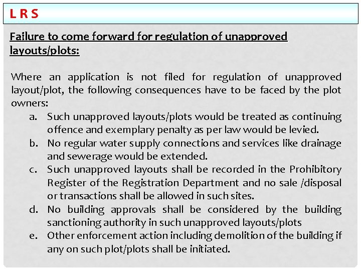 Presentation on LAYOUT REGULARIZATION SCHEME LRS A Presentation