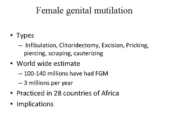 Health Implications of Female Dignity across the Life