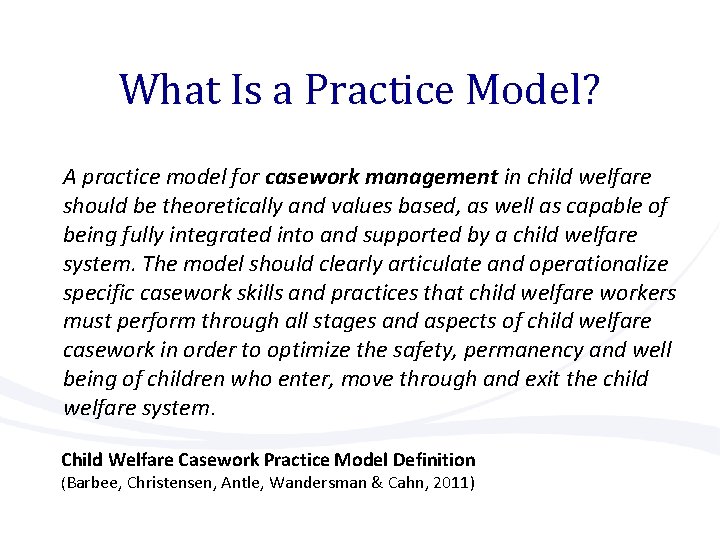 Background Materials Useful in Developing a California Integrative