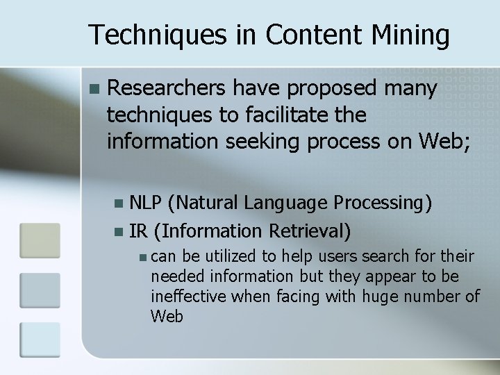 Web Content Mining by A Surasit Samaisut Copyrights