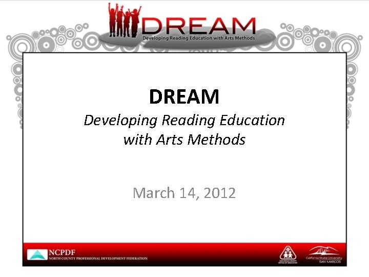 DREAM Developing Reading Education with Arts Methods March