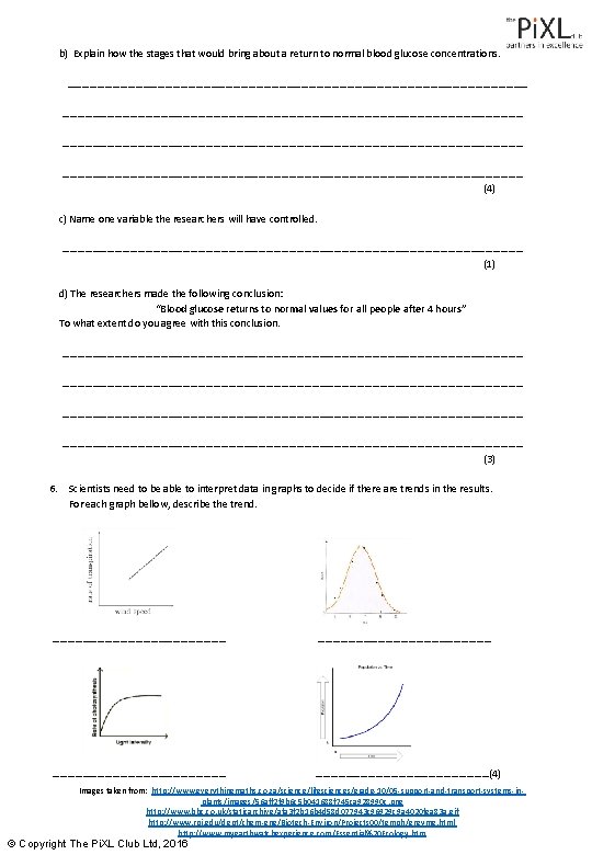 A Level Biology Transition Baseline Assessment The following