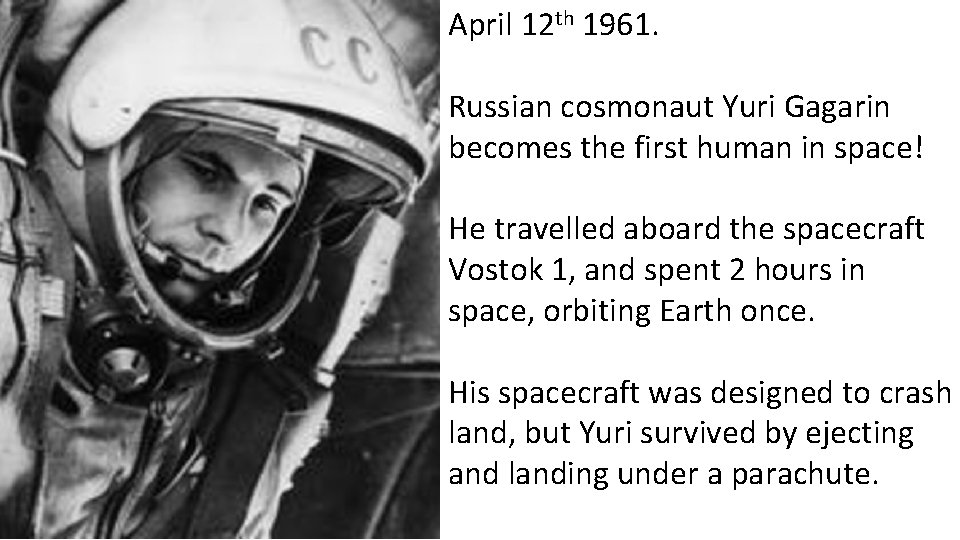 Mr Murphys History of Space Exploration October 3