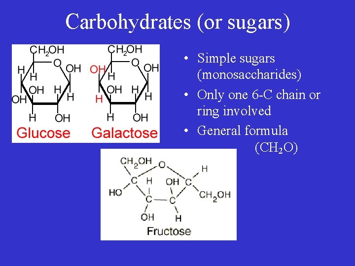 Biomolecules Carbohydrates Proteins Lipids and Nucleic acids Carbon