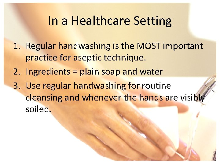 Handwashing Recommendations from the Centers for Disease Control