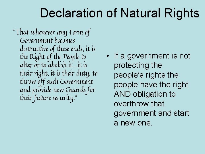 The Declaration of Independence Background January 1776 Common