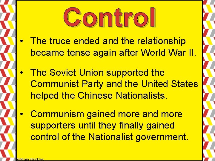 COMMUNISM IN CHINA Presentation Graphic Organizers Activities STANDARDS