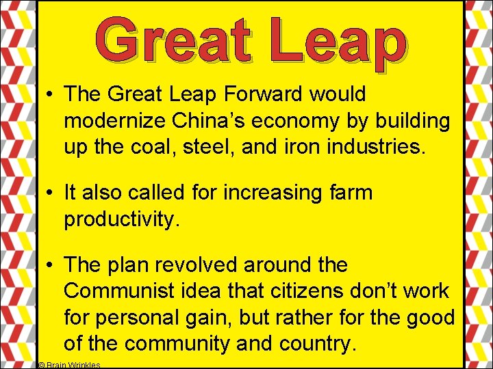 COMMUNISM IN CHINA Presentation Graphic Organizers Activities STANDARDS