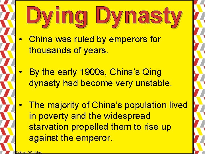COMMUNISM IN CHINA Presentation Graphic Organizers Activities STANDARDS
